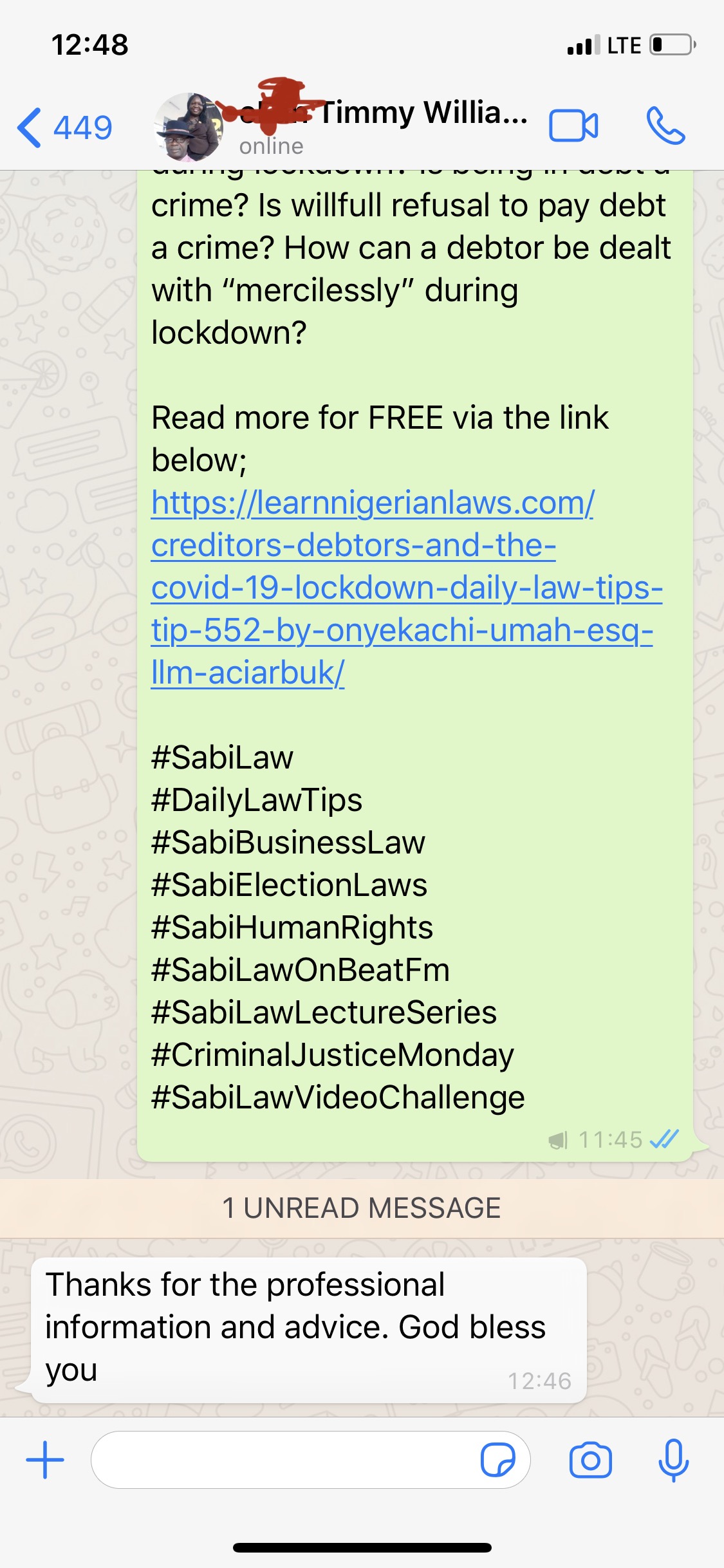 SabiLaw Foundation - SabiLaw